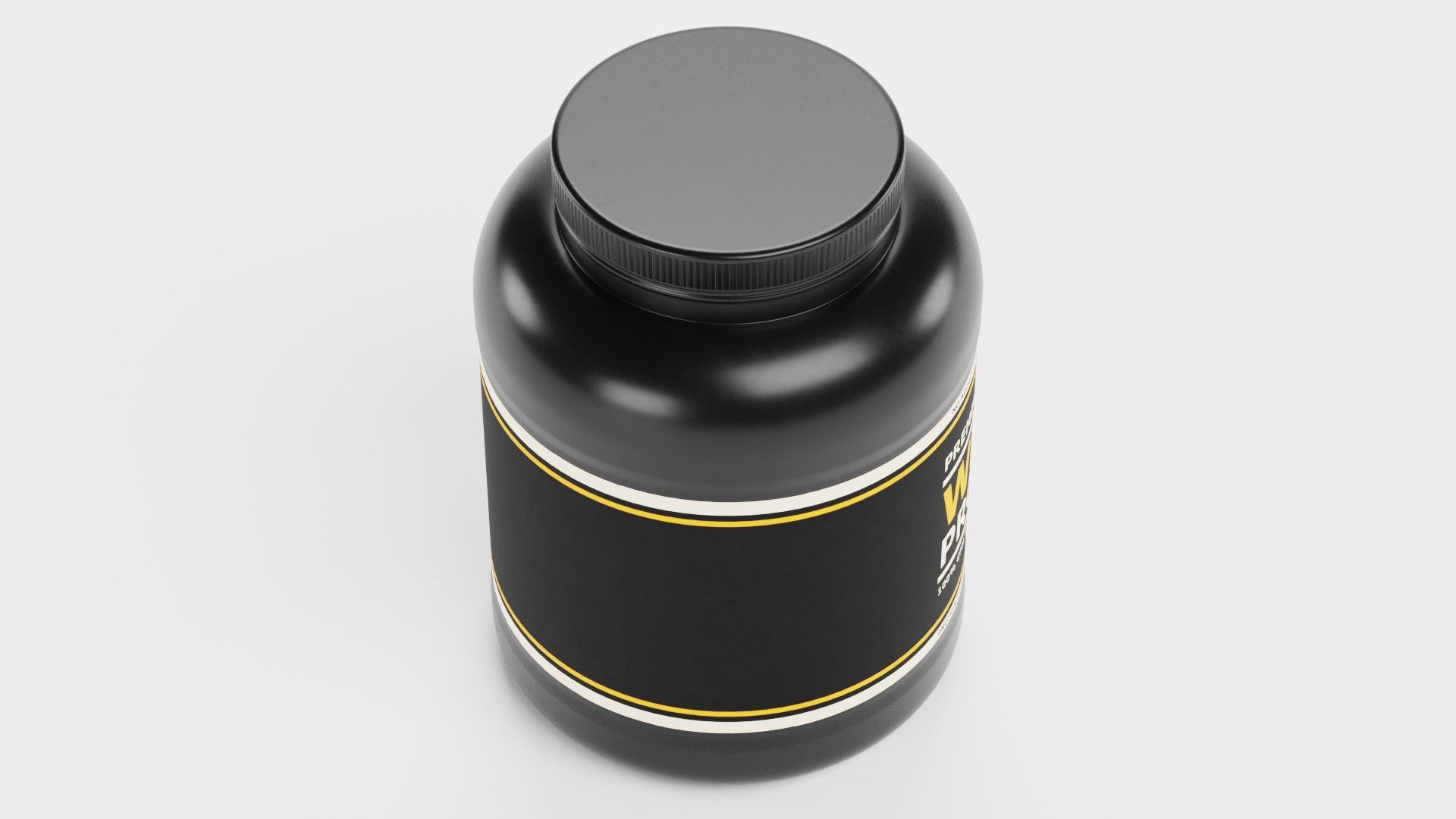 Whey Protein 3D Model - TurboSquid 2082119