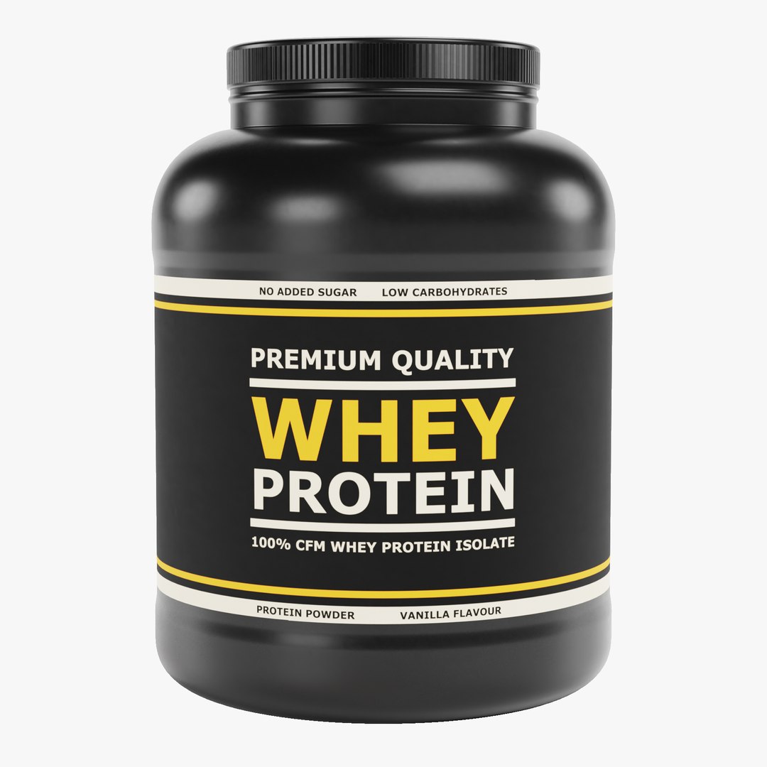 Whey Protein 3D model - TurboSquid 2082119