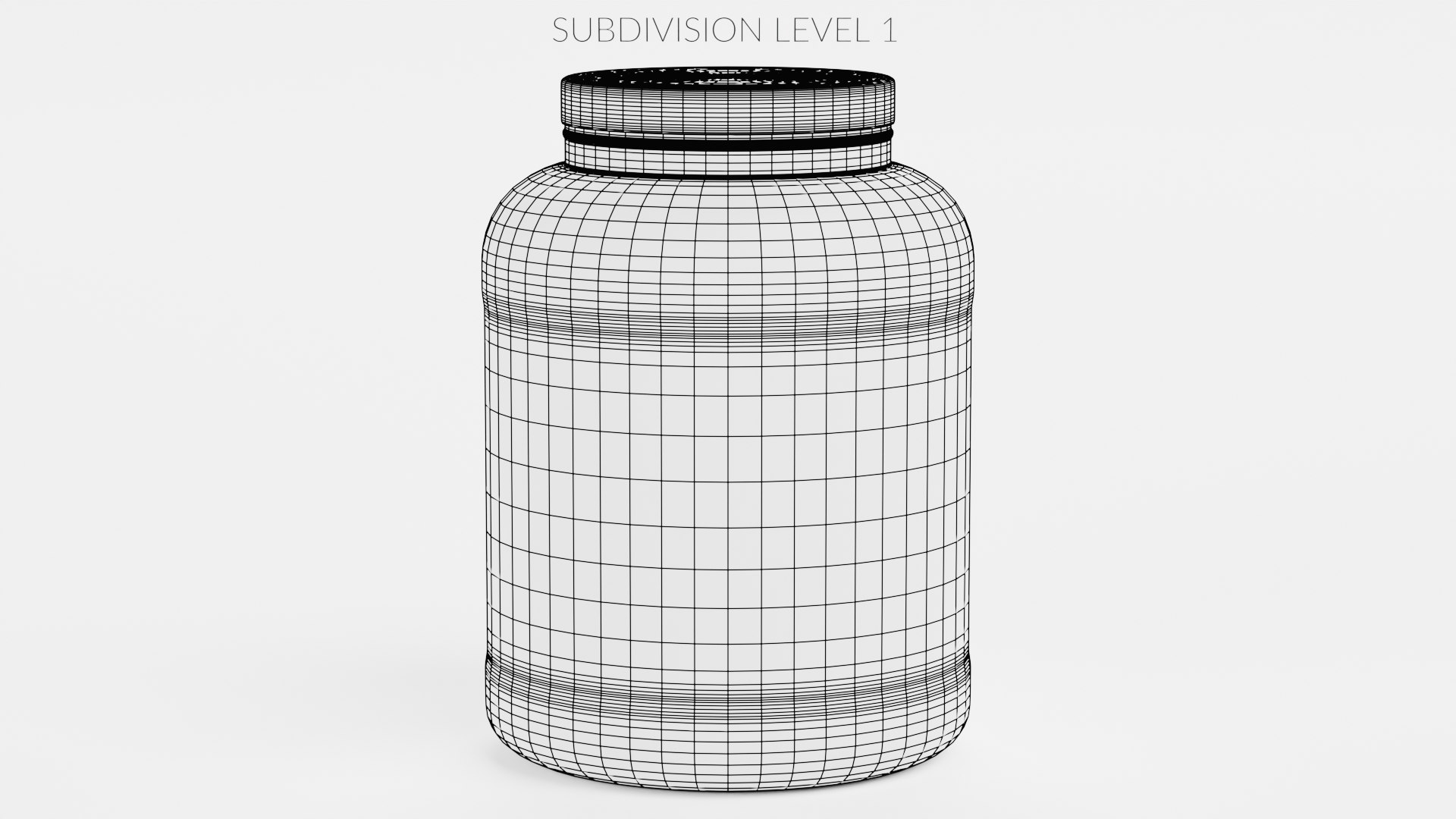 Whey Protein 3D Model - TurboSquid 2082119