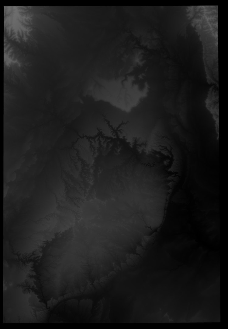 Resolution Desert Rivers Mountains 3d Dxf
