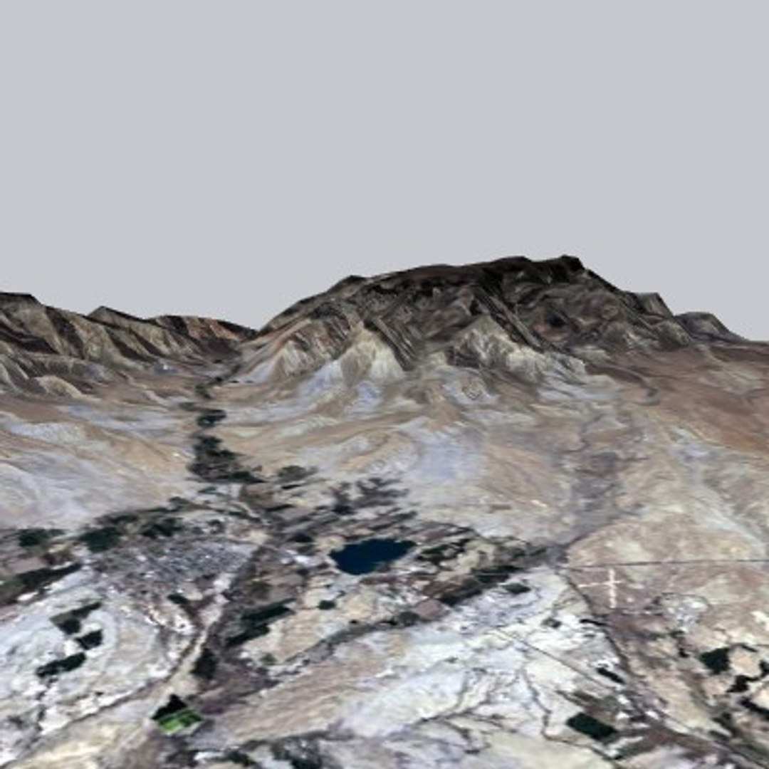 Resolution Desert Rivers Mountains 3d Dxf