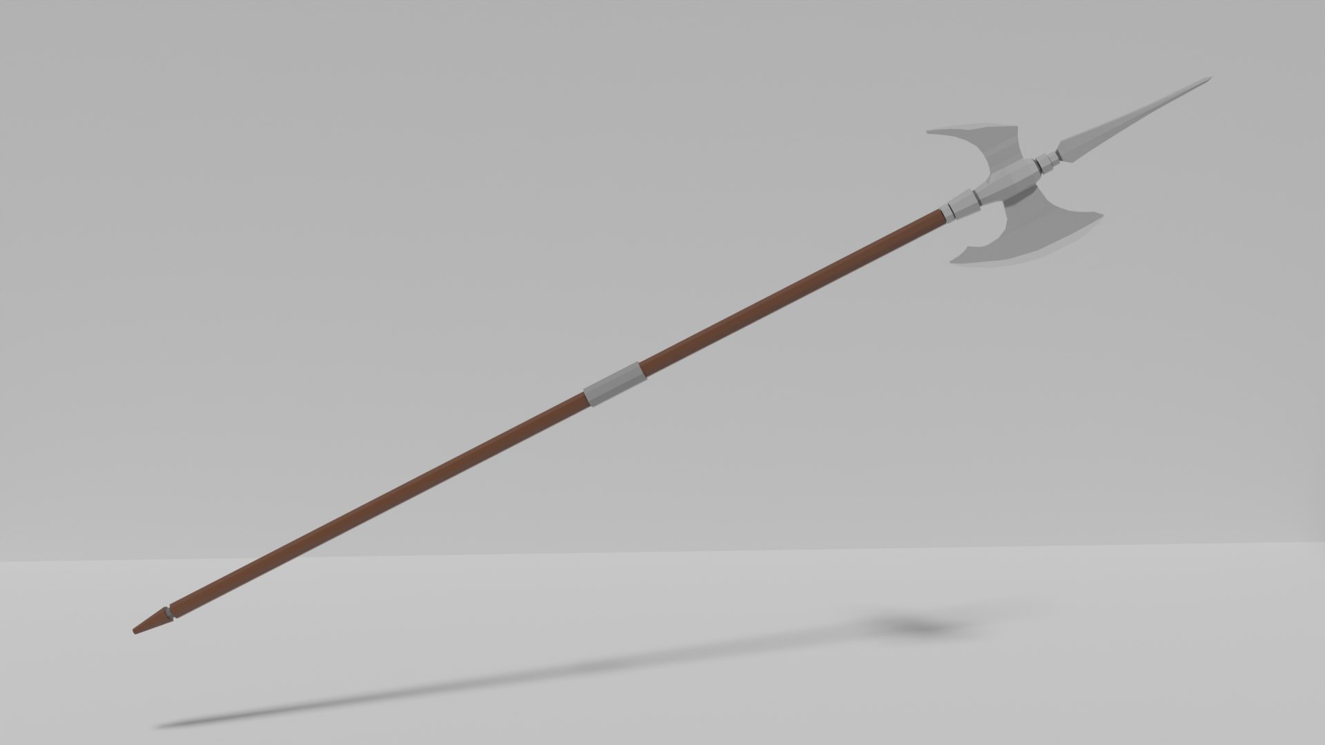 Free 3D Low Poly Halberd Model - TurboSquid 2416670