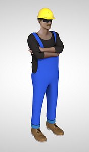 Construction Worker STL Models for Download | TurboSquid