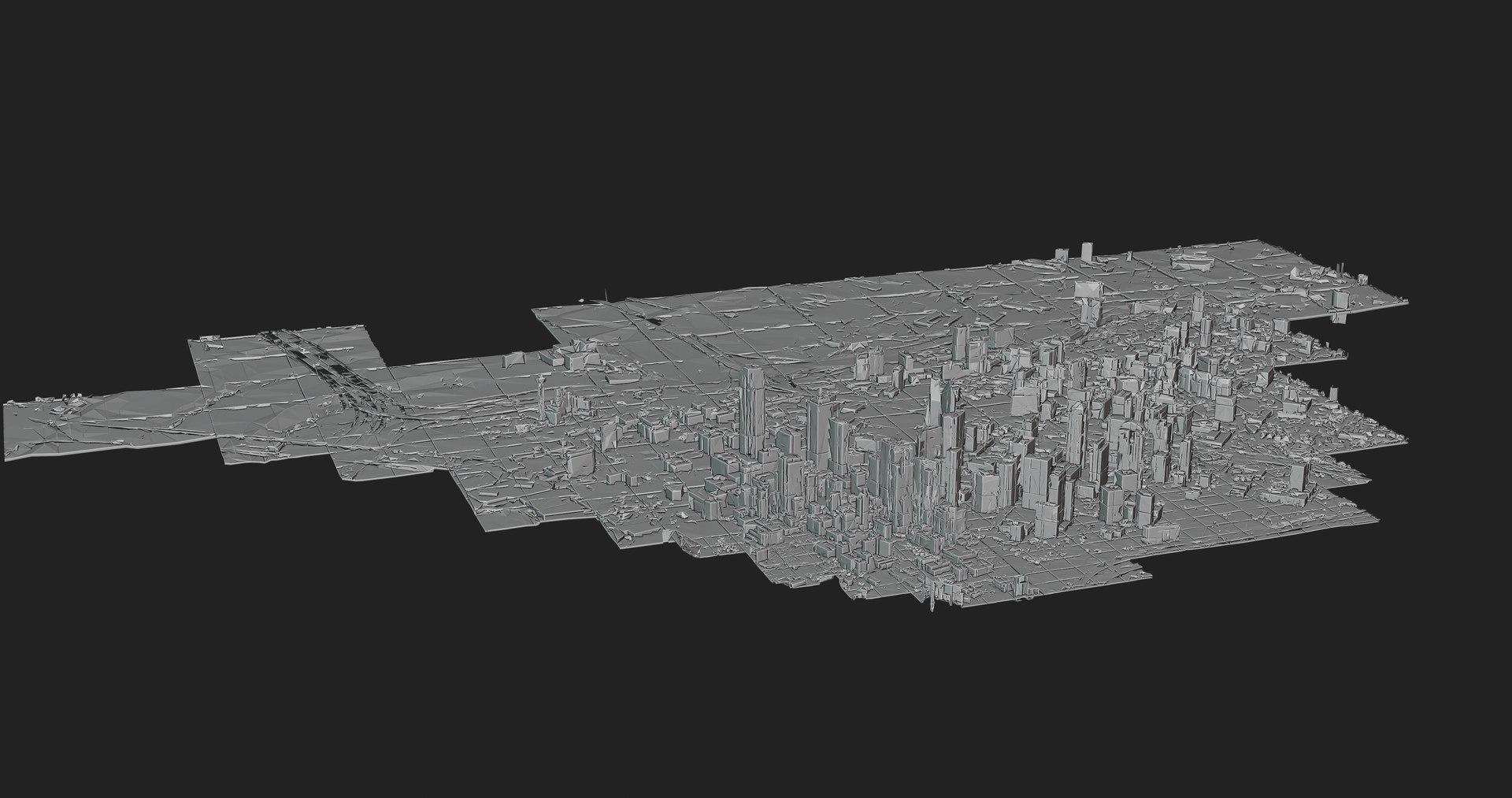 Dallas-City 3D Model - TurboSquid 1962638