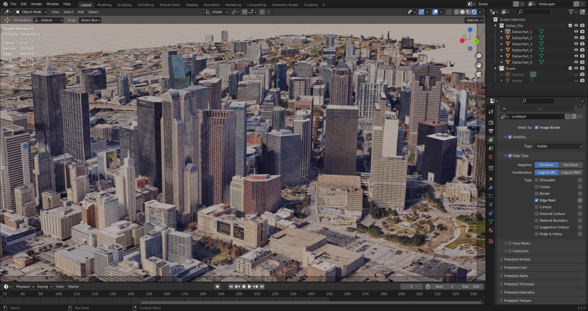 Dallas-City 3D Model - TurboSquid 1962638