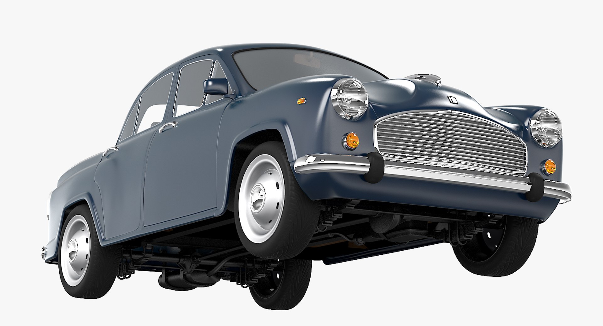 Obj Hindustan Ambassador Car