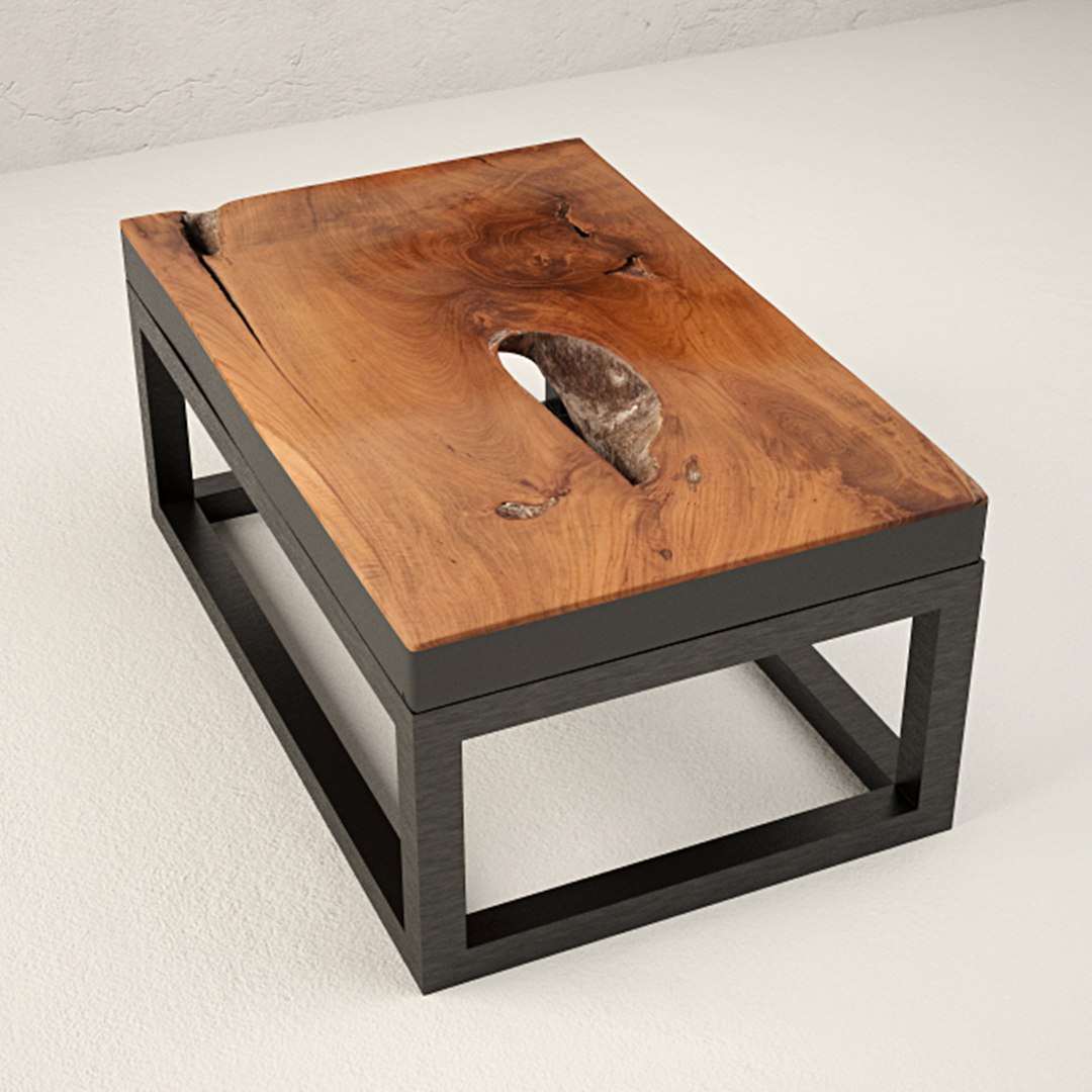 3D model teak coffee table - TurboSquid 1217756