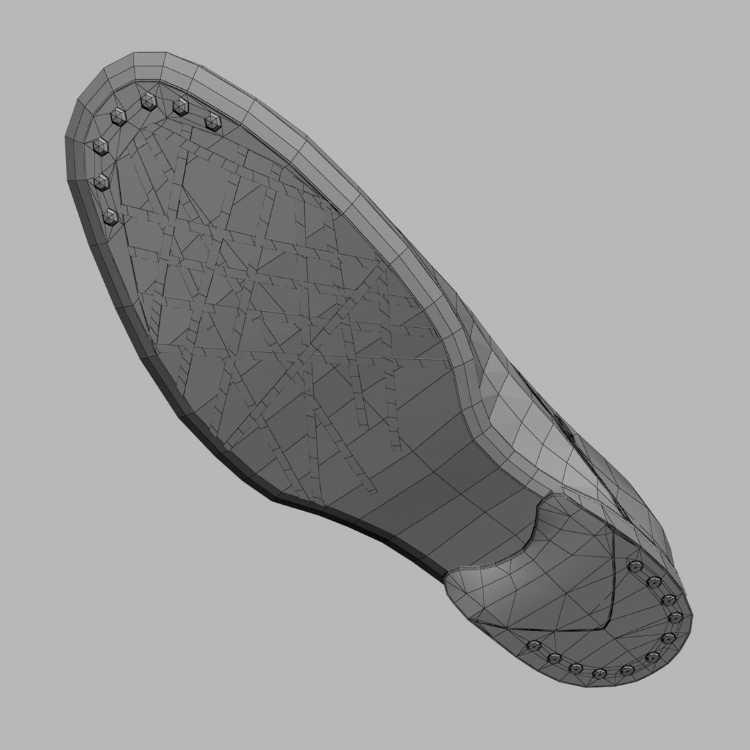 3d Model Bata Shoes Crocodile