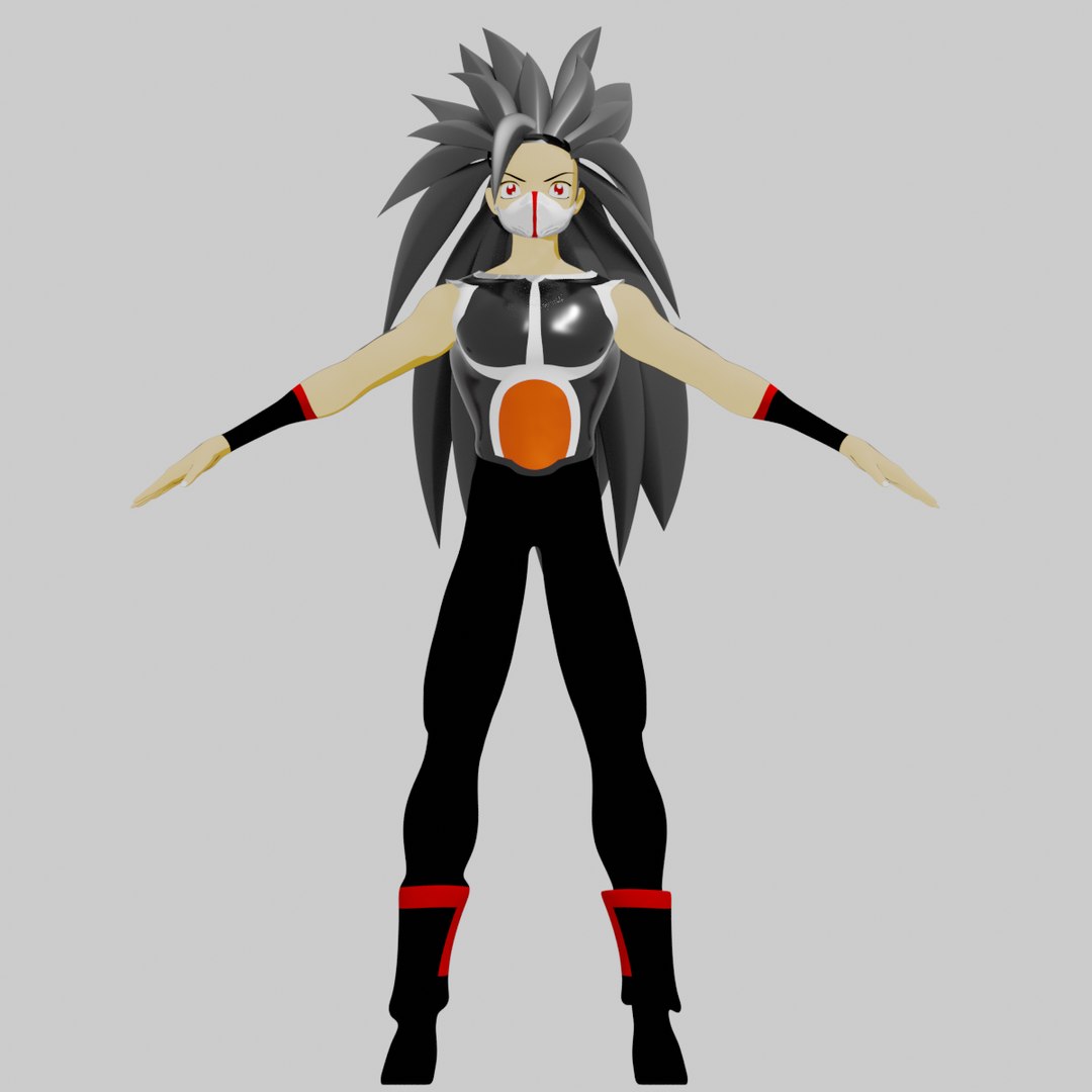 3D Evil Manga Character Model - TurboSquid 2150051