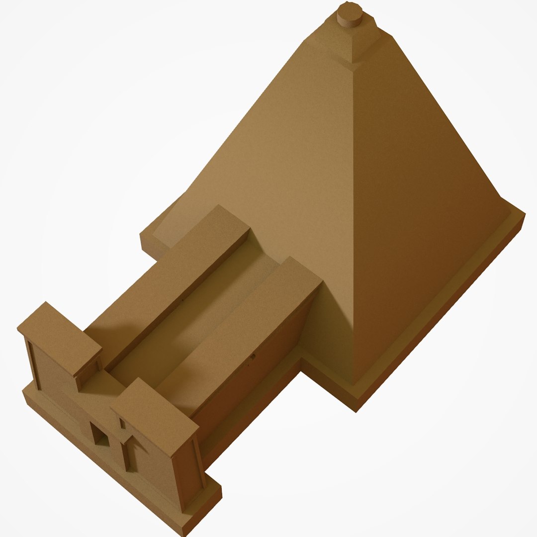 3D Meroe Pyramid - TurboSquid 1163525
