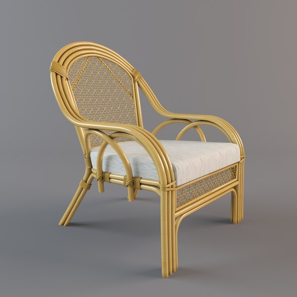 3d rattan chair