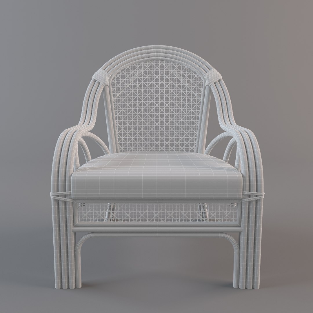 3d Rattan Chair