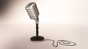 Microphone 3D Models for Download | TurboSquid