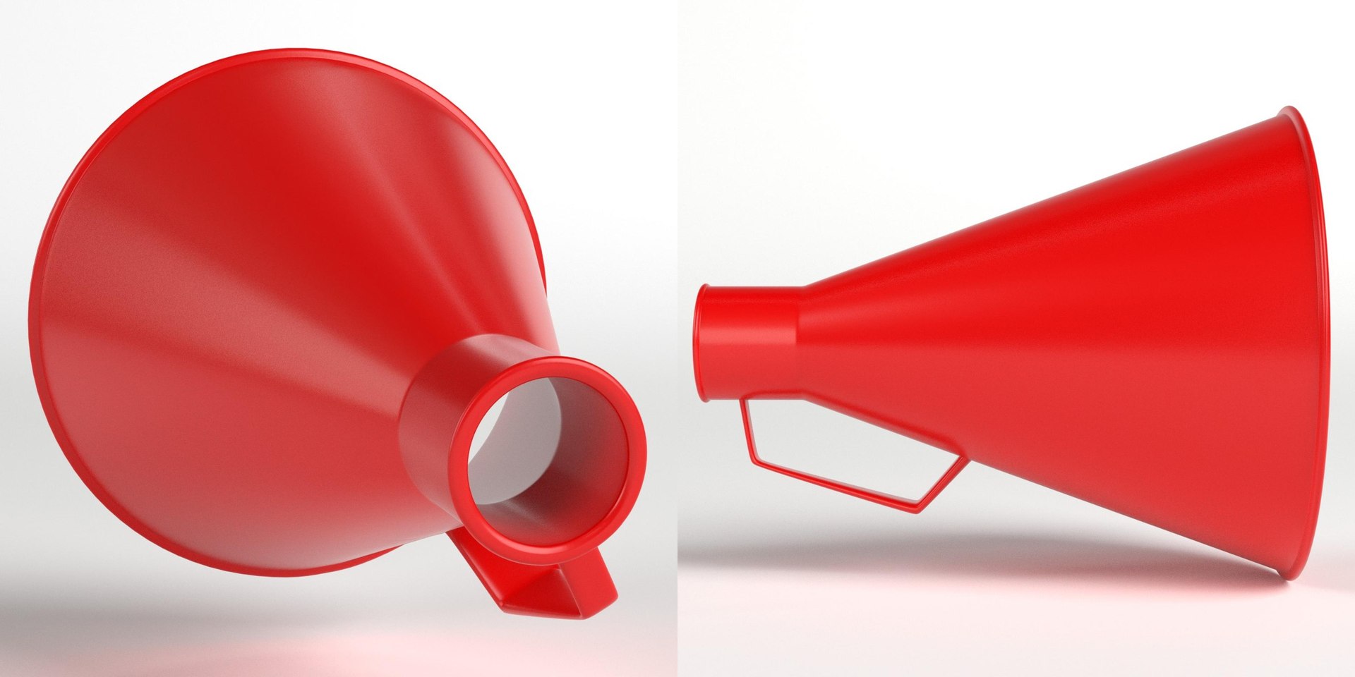 3D Acoustic Megaphone 2 Model - TurboSquid 1387005