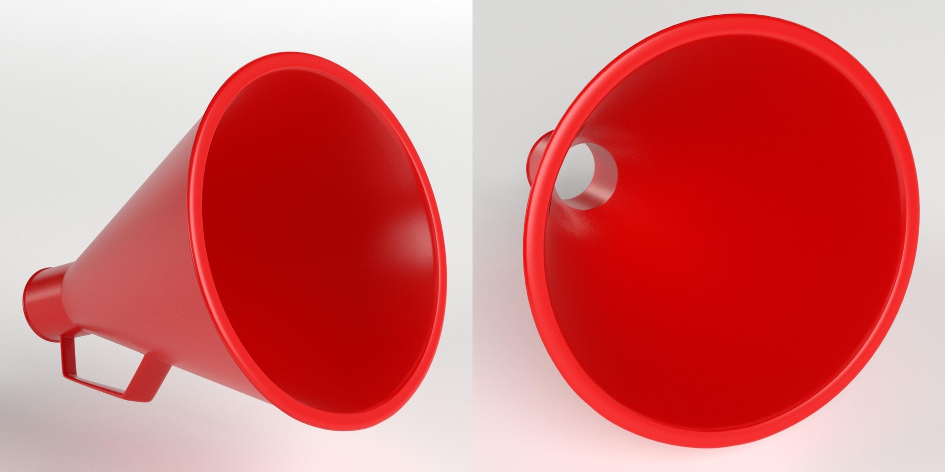 3D Acoustic Megaphone 2 Model - TurboSquid 1387005