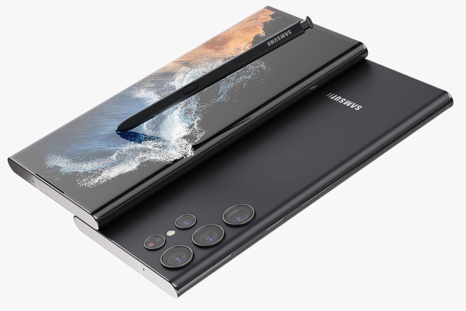 Samsung Galaxy S22 Ultra V1 3D Model - TurboSquid 1833871