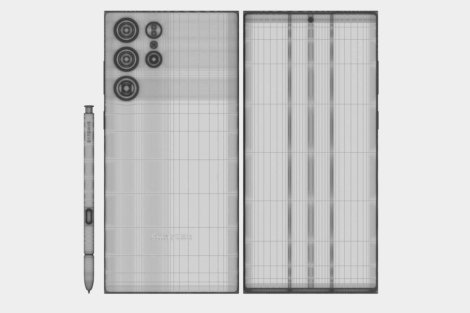 Samsung Galaxy S22 Ultra V1 3D Model - TurboSquid 1833871