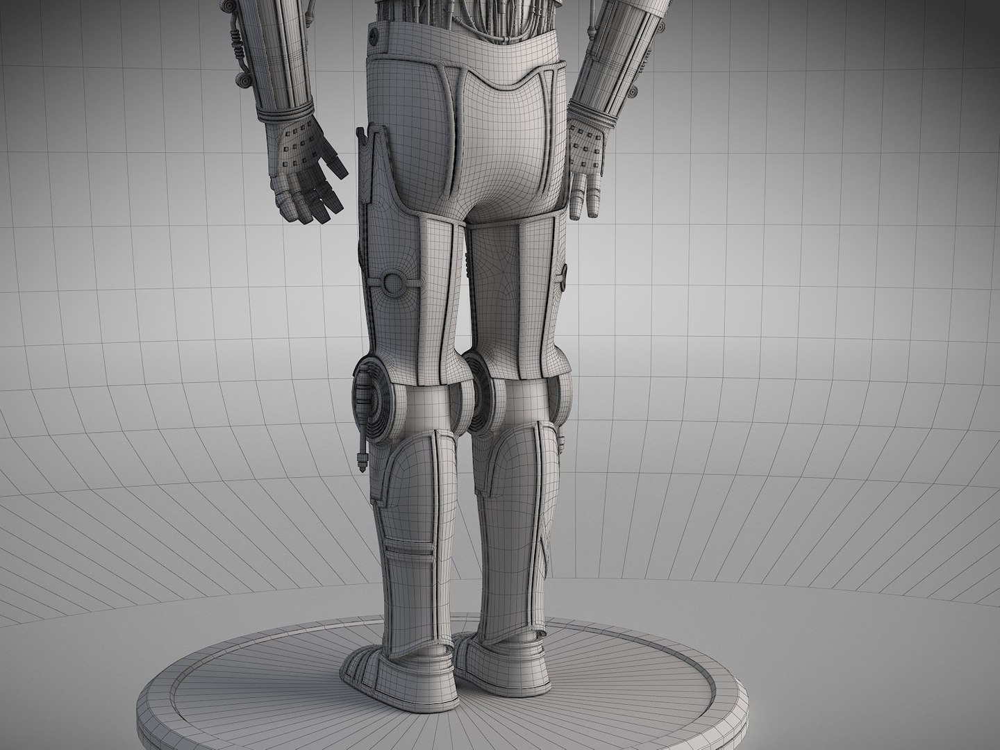 3d Star Wars Droid Model
