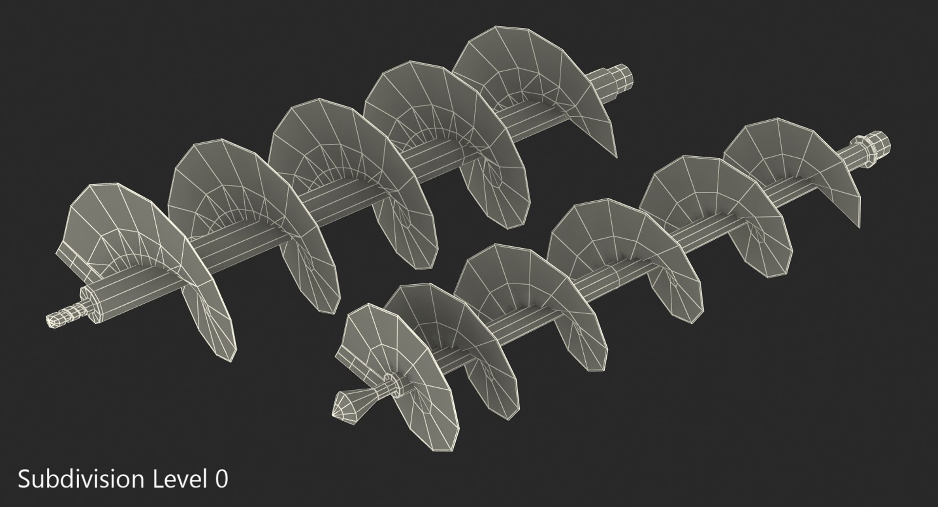 3D Earth Drill Bits - TurboSquid 1305587