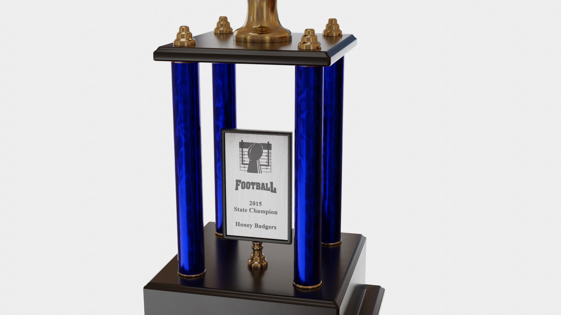 3D Football Trophy - TurboSquid 2106315