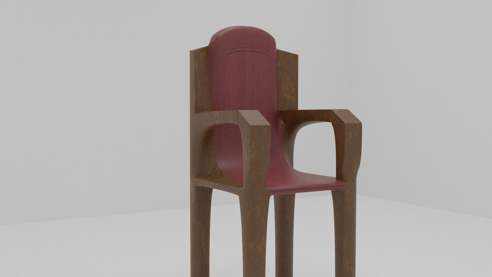 Low Poly Chair 3D Model - TurboSquid 1829434