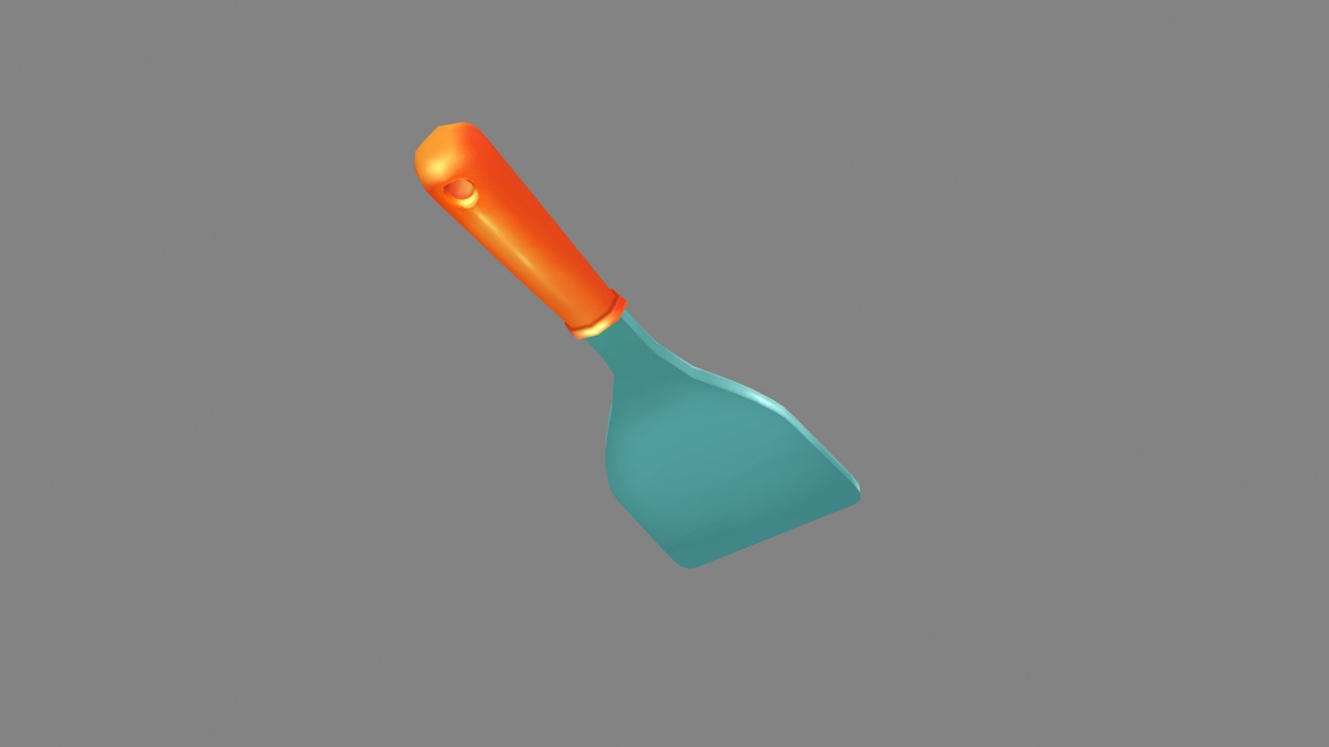 Cartoon Spatula 3D Model - TurboSquid 2110457