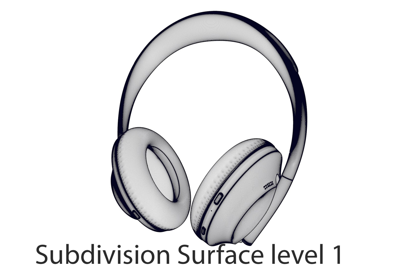 BOSE Headphones 700 Black 3D model - TurboSquid 1999624