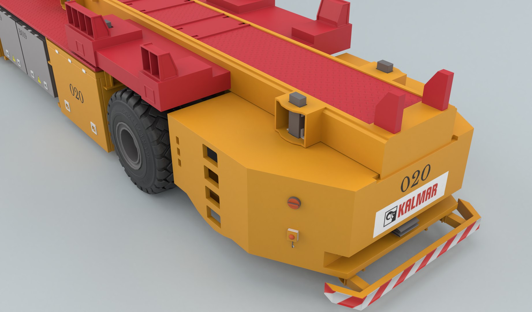 3D Container Agv Model - TurboSquid 1613949