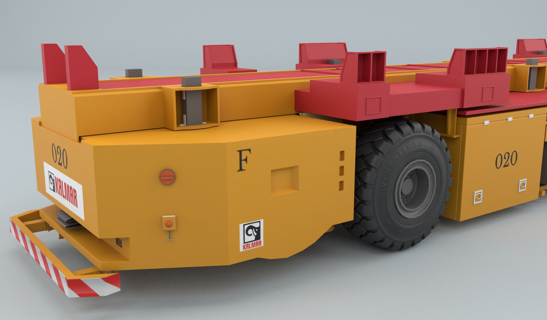 3D Container Agv Model - TurboSquid 1613949