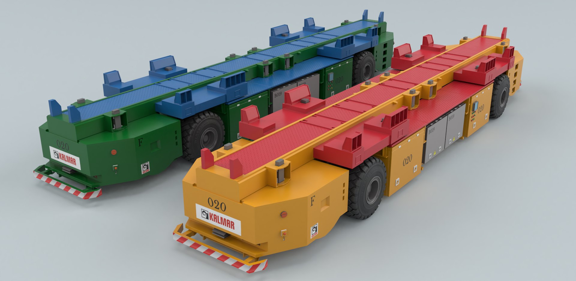 3D Container Agv Model - TurboSquid 1613949