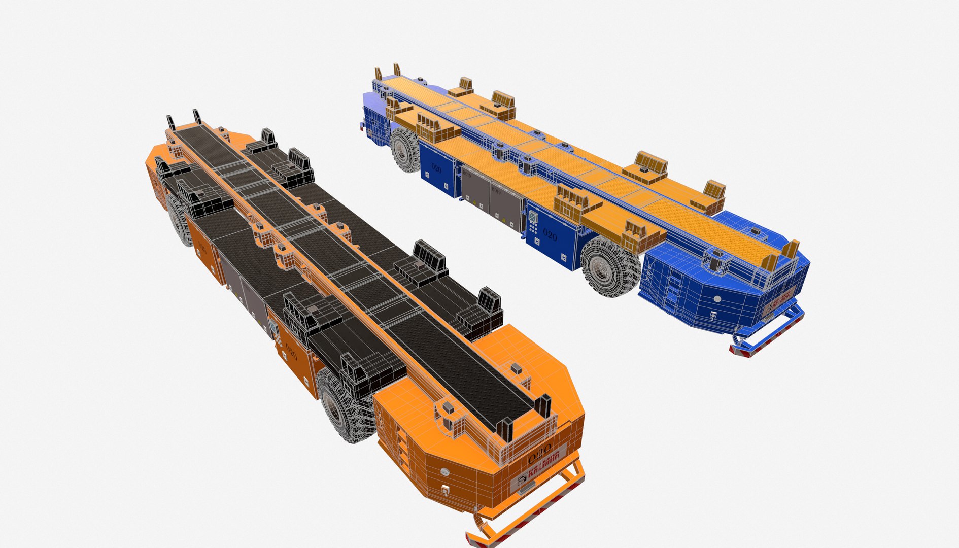 3D Container Agv Model - TurboSquid 1613949