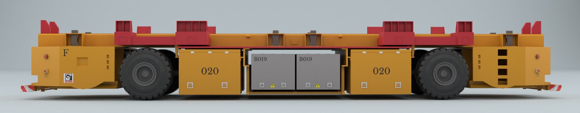 3D Container Agv Model - TurboSquid 1613949