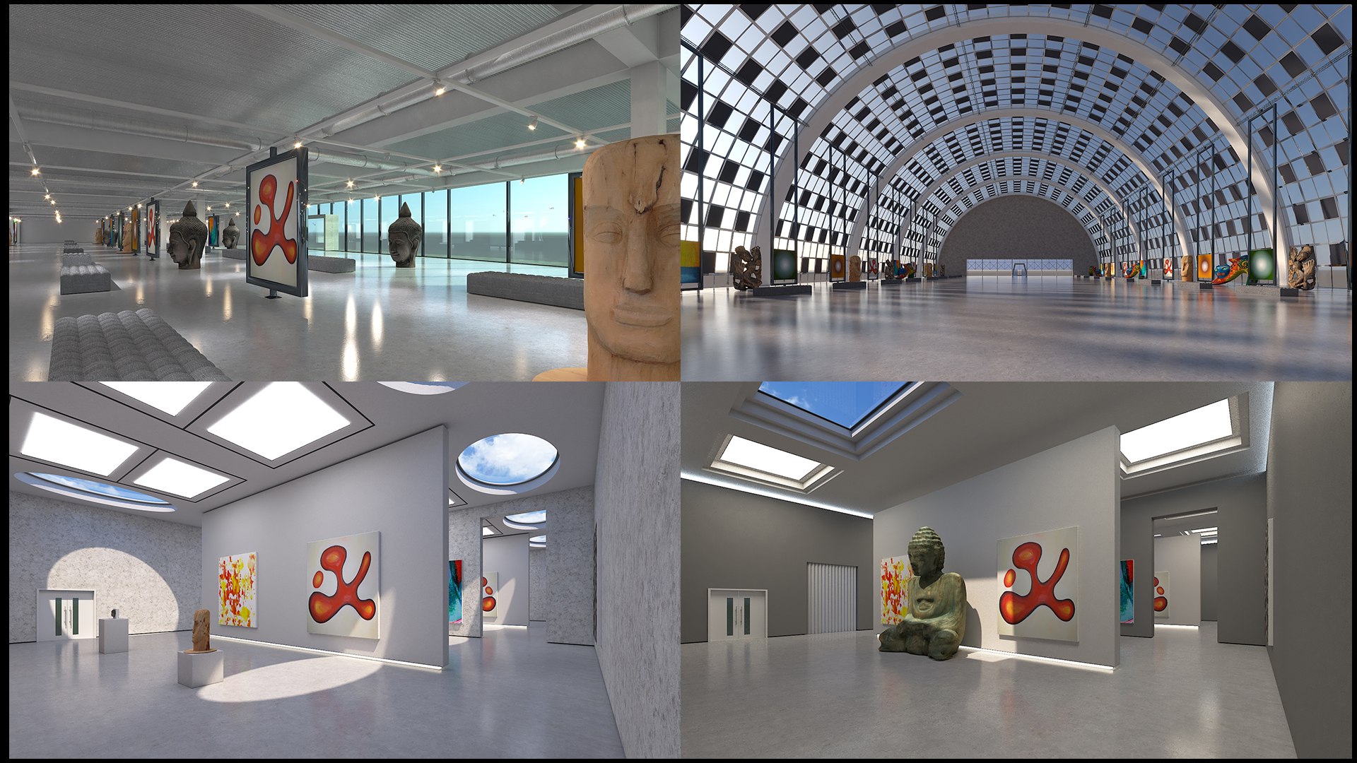 3D Art Gallery Collection 06 - TurboSquid 1992857