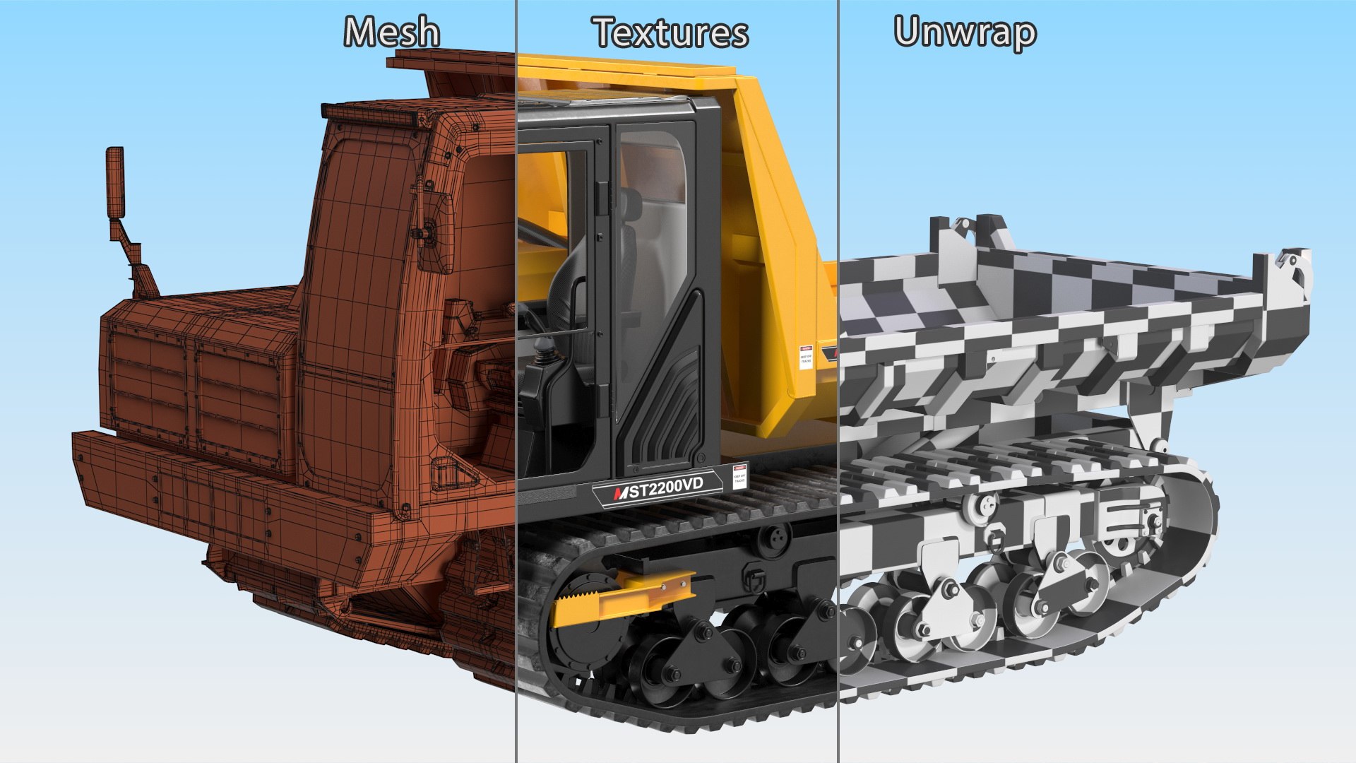 Morooka Carrier New Rigged 3D - TurboSquid 2156988