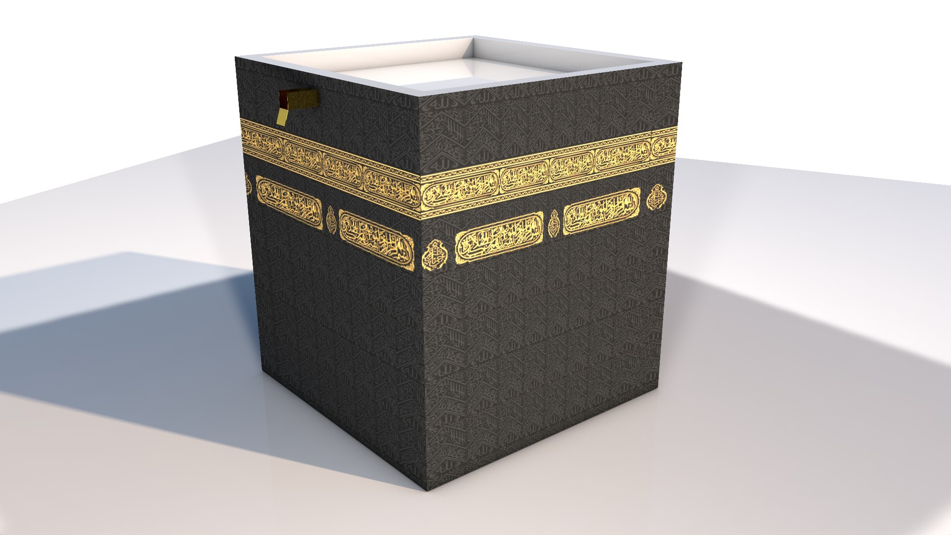 The Holy Kaaba 3D Model - TurboSquid 2196647