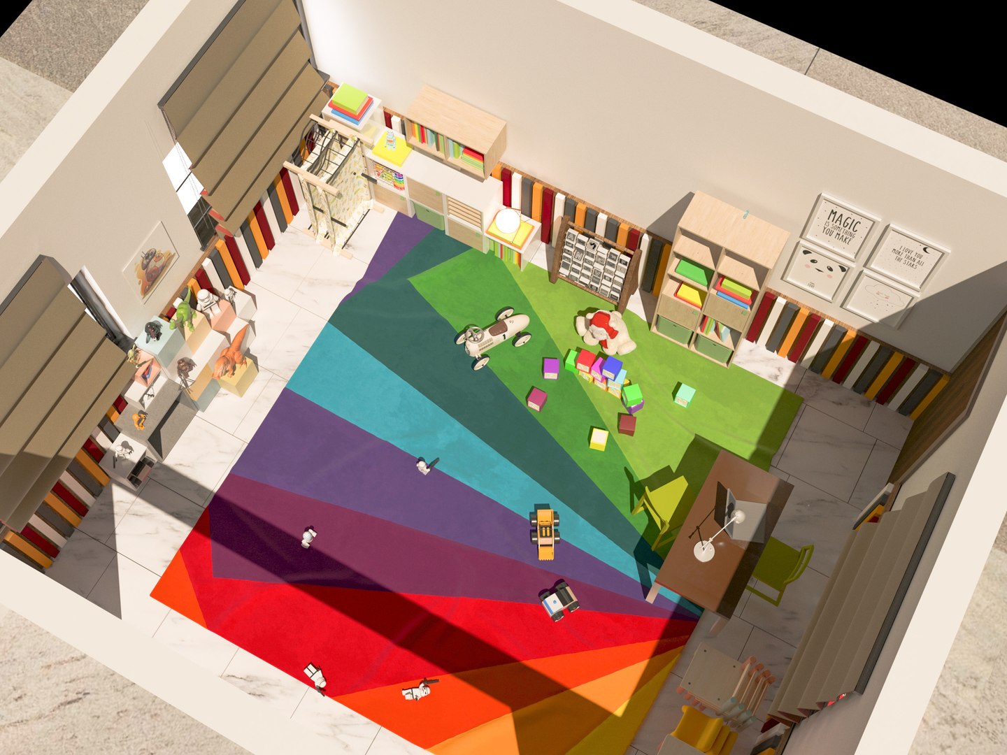 3D Model Creche Kindergarten Design - TurboSquid 1465445