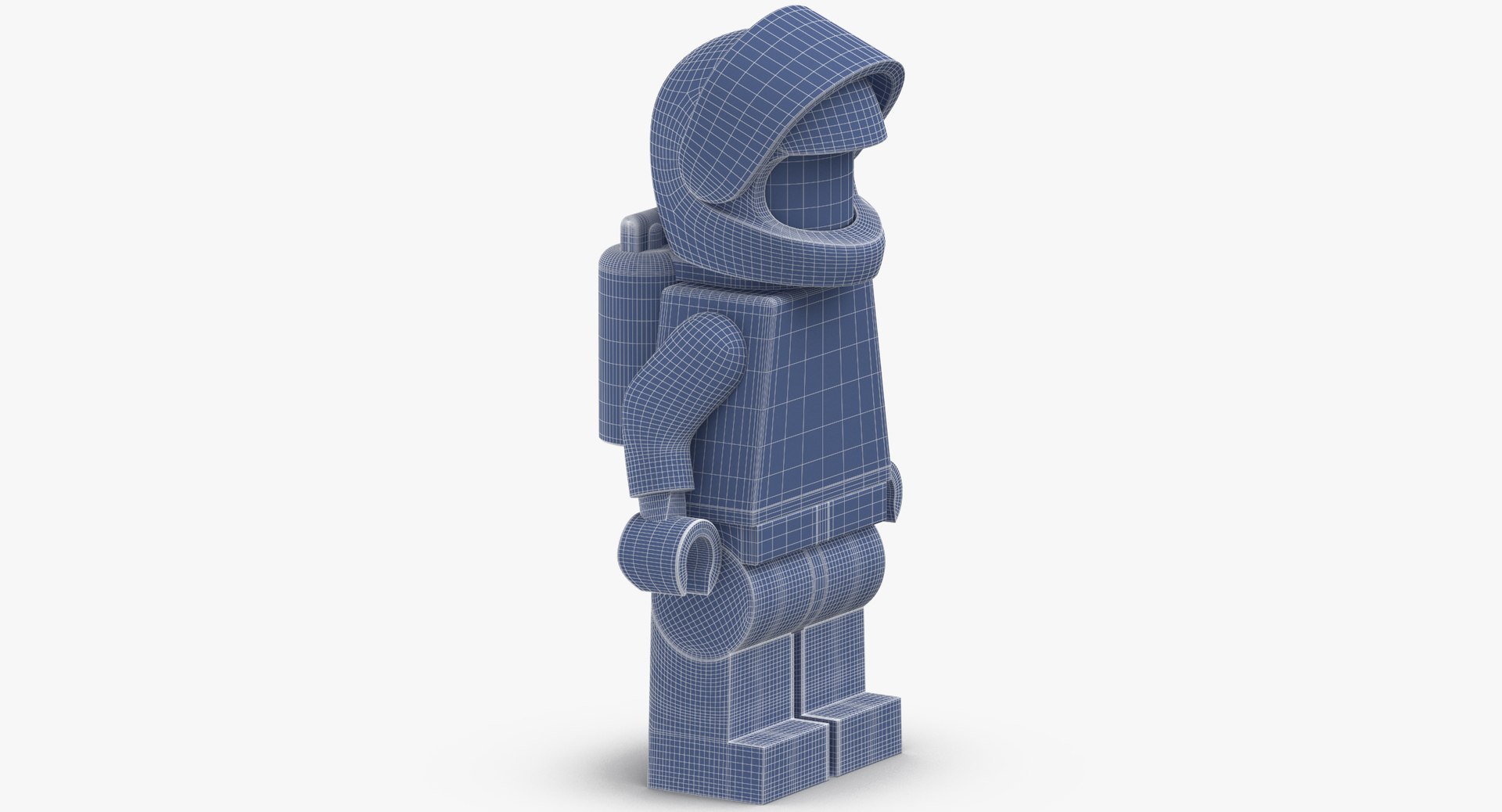 Lego Man Astronaut 01 3D Model - TurboSquid 1344339