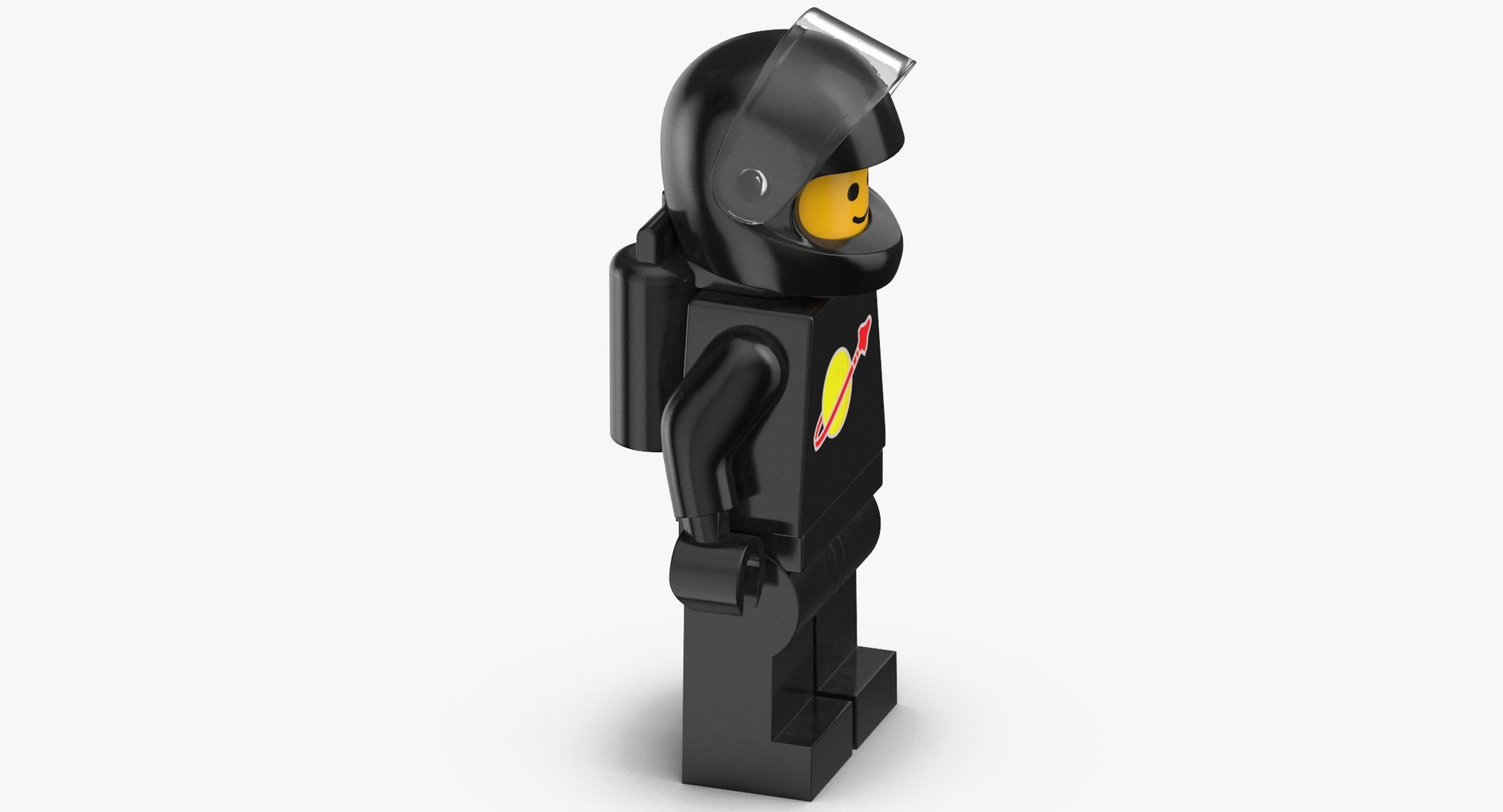 Lego Man Astronaut 01 3D Model - TurboSquid 1344339