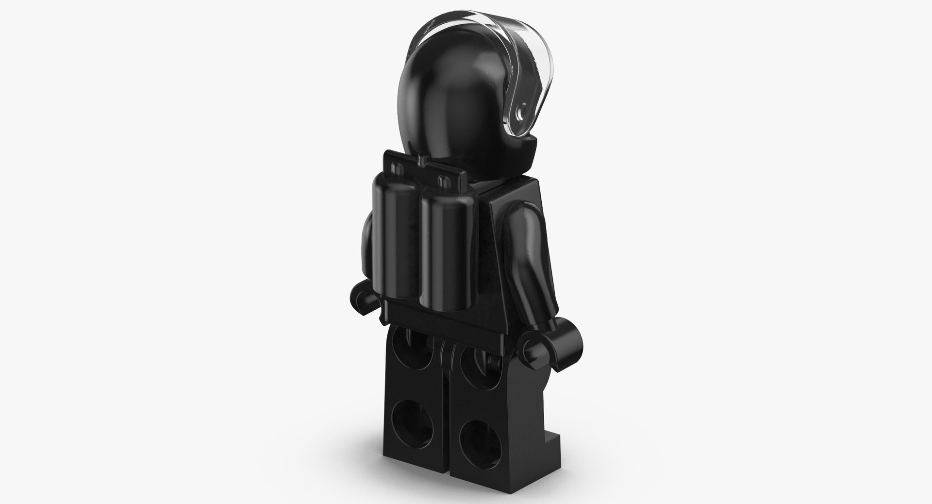 Lego Man Astronaut 01 3D Model - TurboSquid 1344339