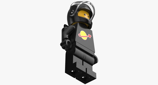 modelo 3d Lego Man Astronaut 01 - TurboSquid 1344339