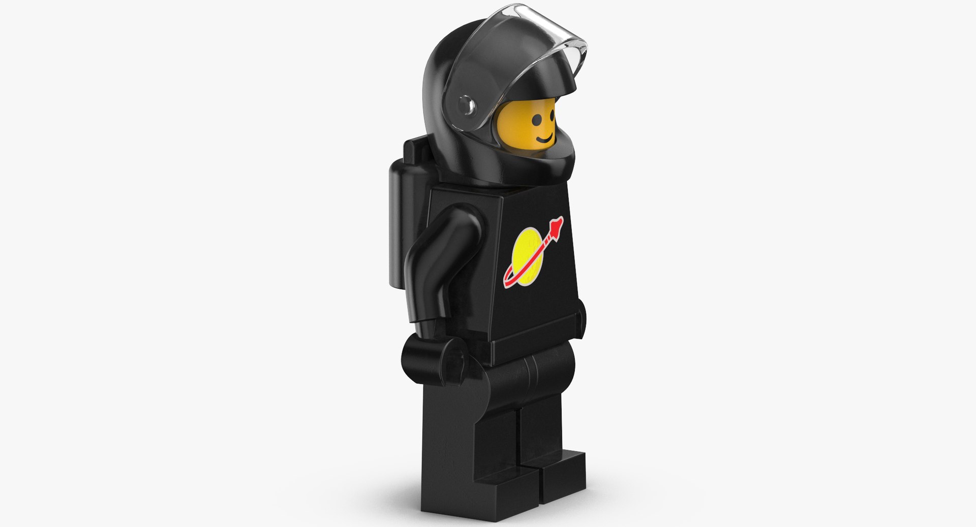 Lego Man Astronaut 01 3D Model - TurboSquid 1344339