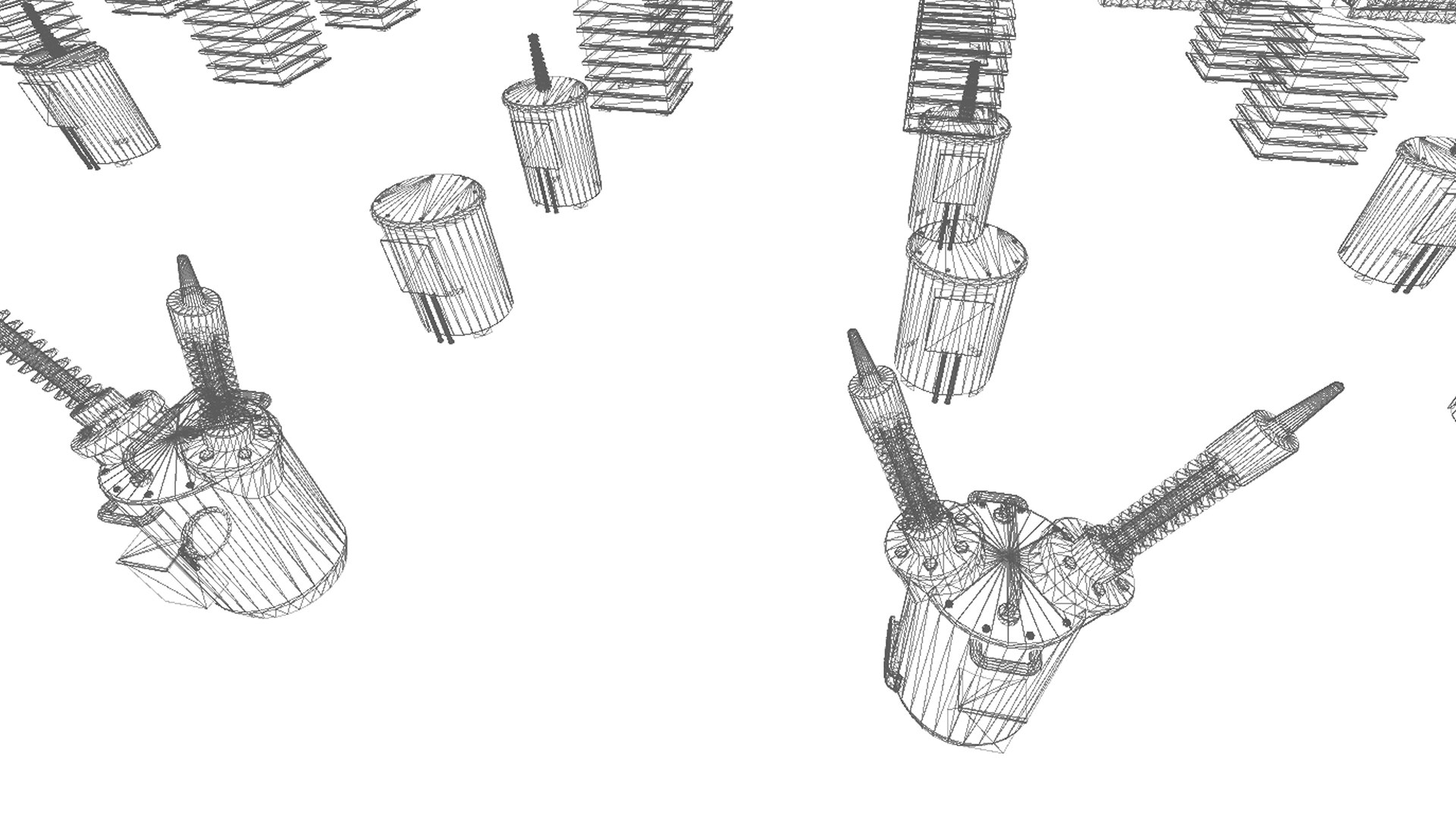 3D Powerstation Props Collection HQ - TurboSquid 2081875