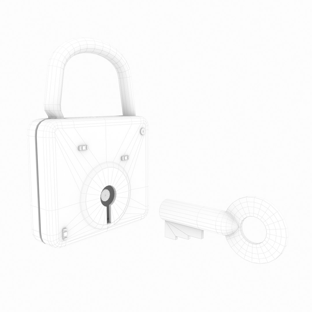 3D Wwii German Padlock Locking - TurboSquid 1415619