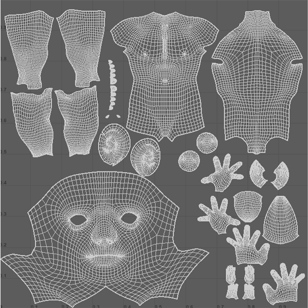 Cartoon Man - base mesh 3D model - TurboSquid 2182124