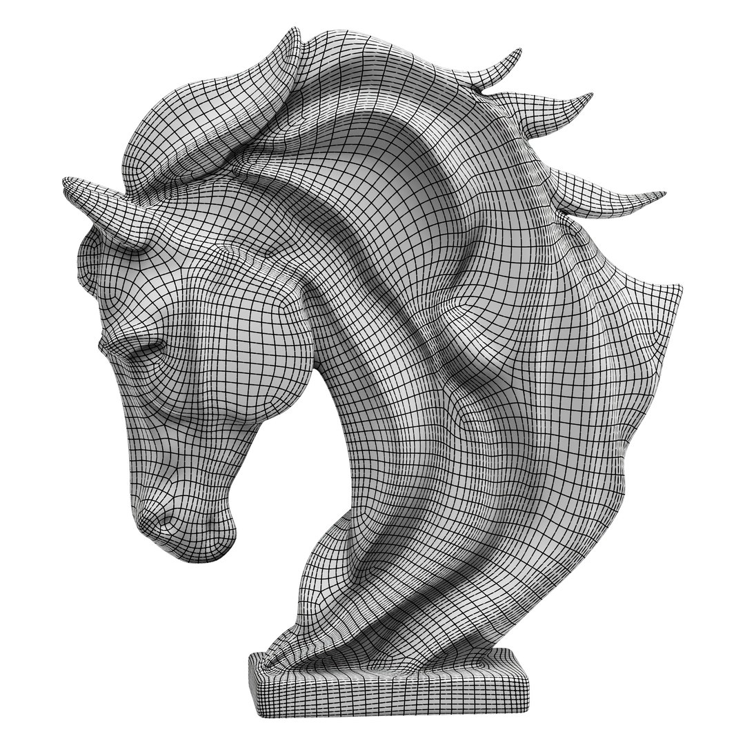 Horse Statue 3D Model - TurboSquid 2336863