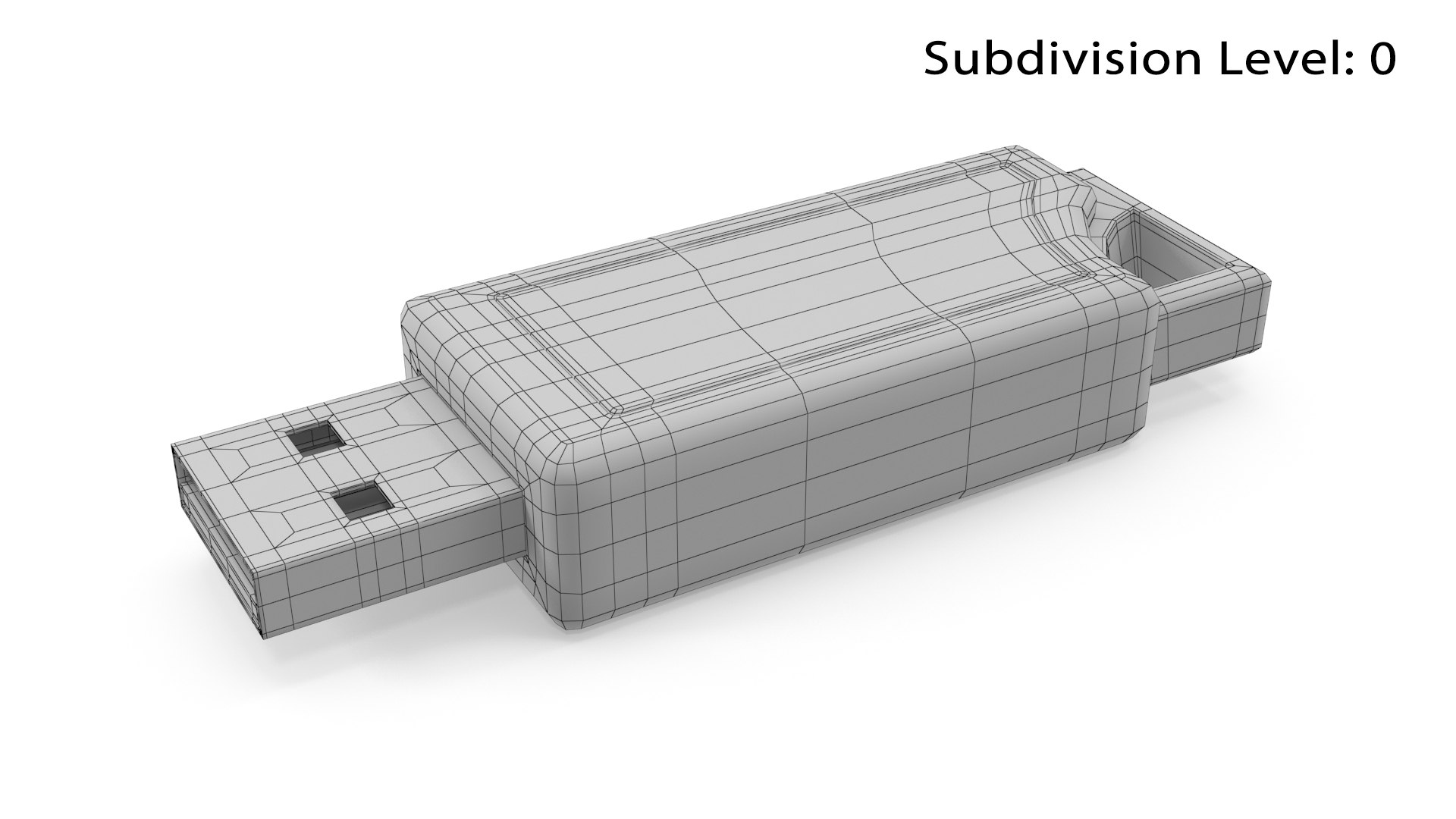 Flash Drive 3D Model - TurboSquid 2092465