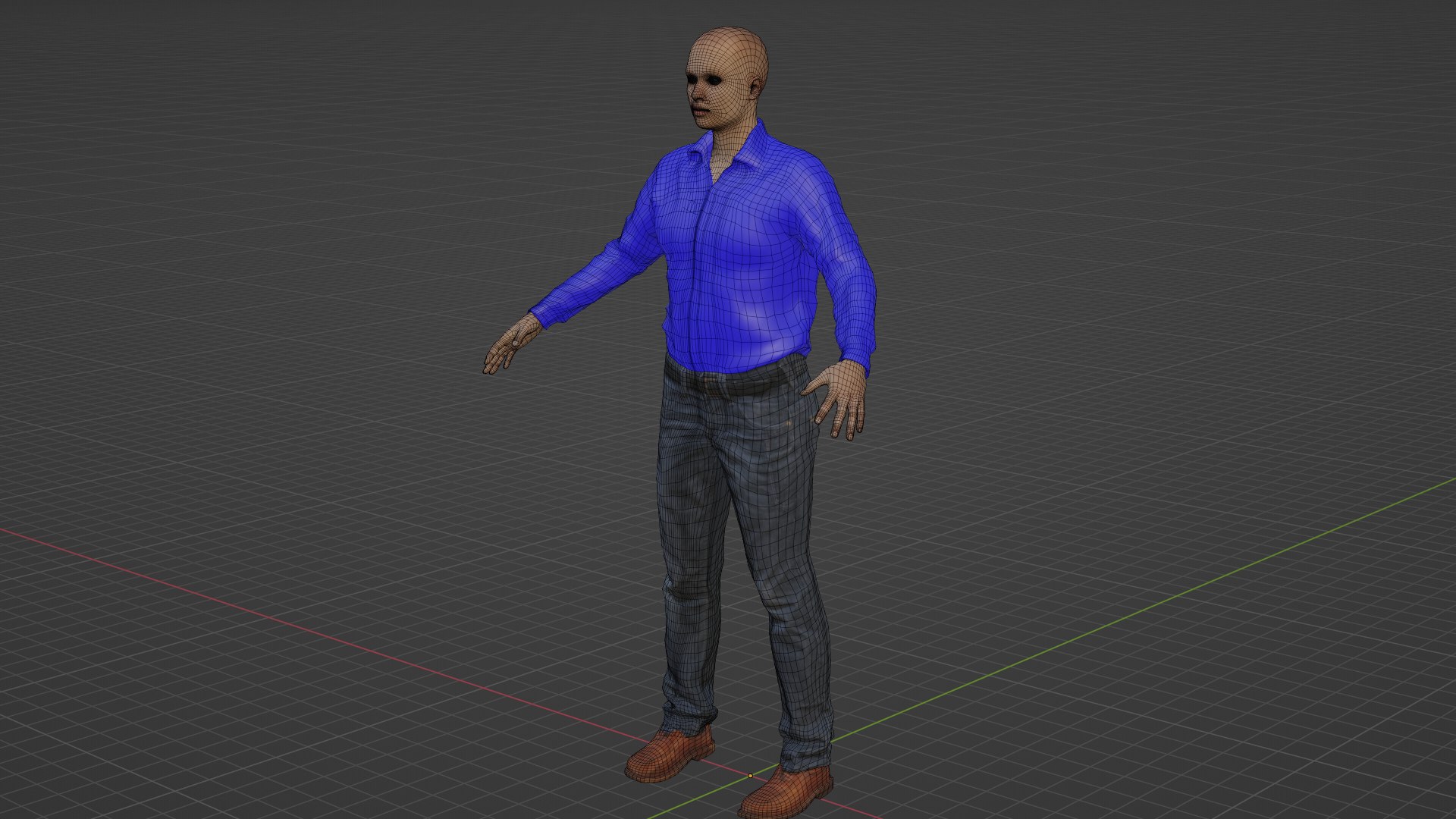 3D Man Unity Unreal - TurboSquid 1828498
