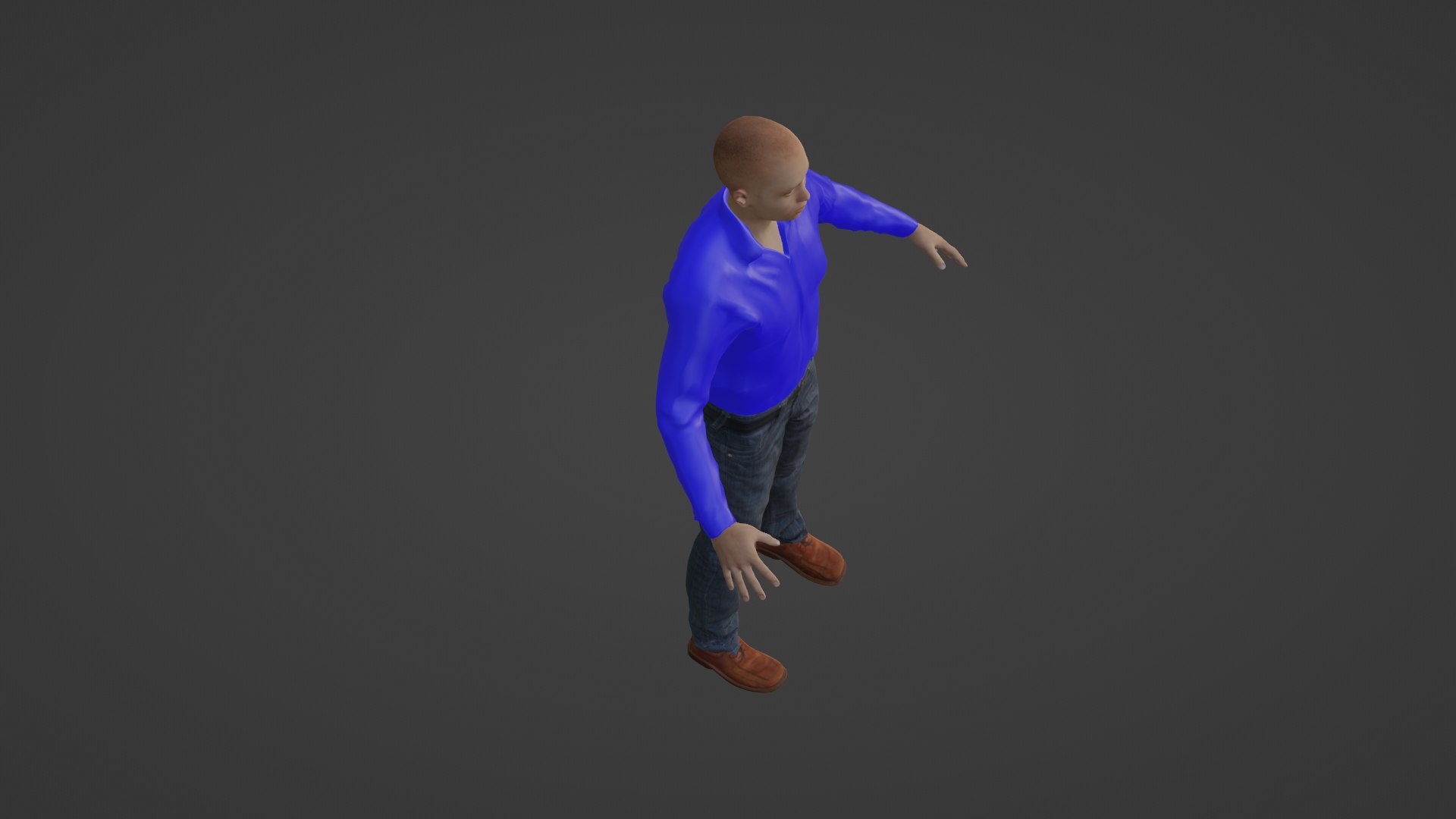 3D Man Unity Unreal - TurboSquid 1828498