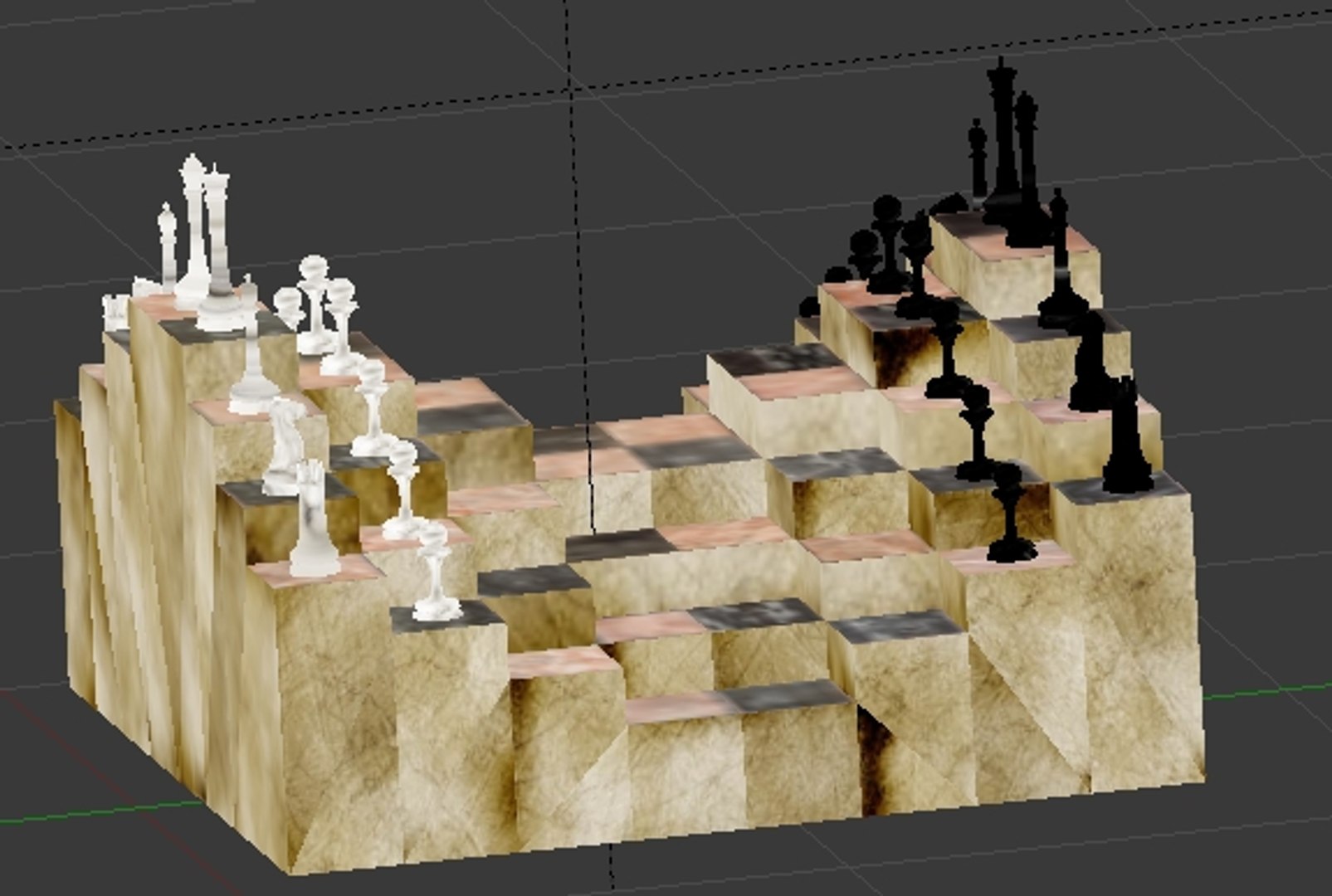 3d 3ds chess set