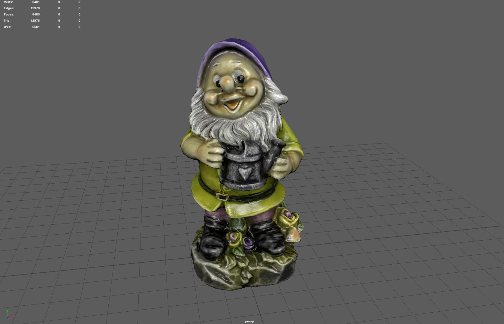 3D Garden Gnome 8 Model - TurboSquid 2066124
